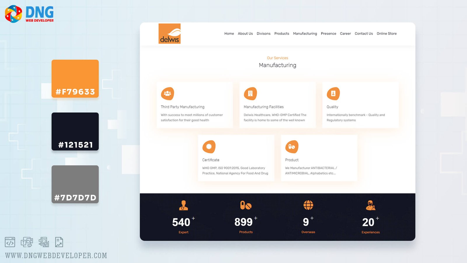 7 Top Trending Color Schemes for Pharmaceutical Websites Designing