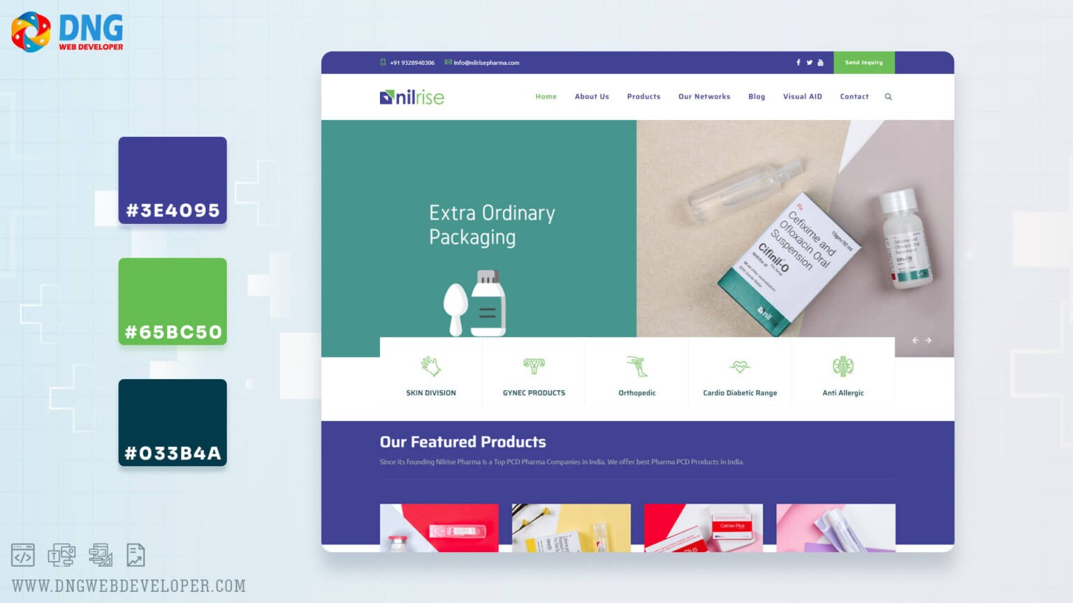 7 Top Trending Color Schemes for Pharmaceutical Websites Designing