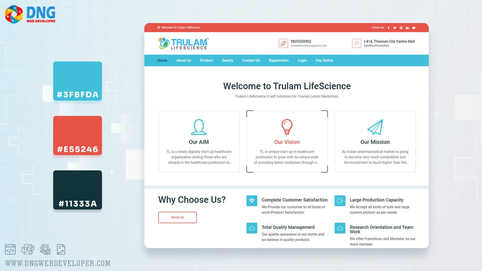 7 Top Trending Color Schemes for Pharmaceutical Websites Designing