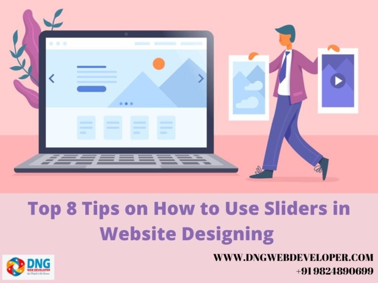 Top 8 Tips on How to Use Sliders in Website Designing